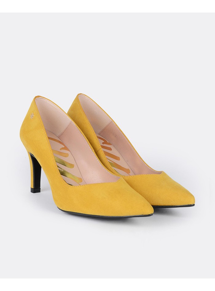 Elegant and sophisticated amber party shoes for events : INVITADISIMA