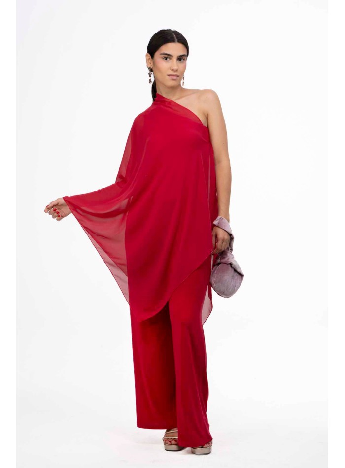 Red guest jumpsuit | INVITADISIMA