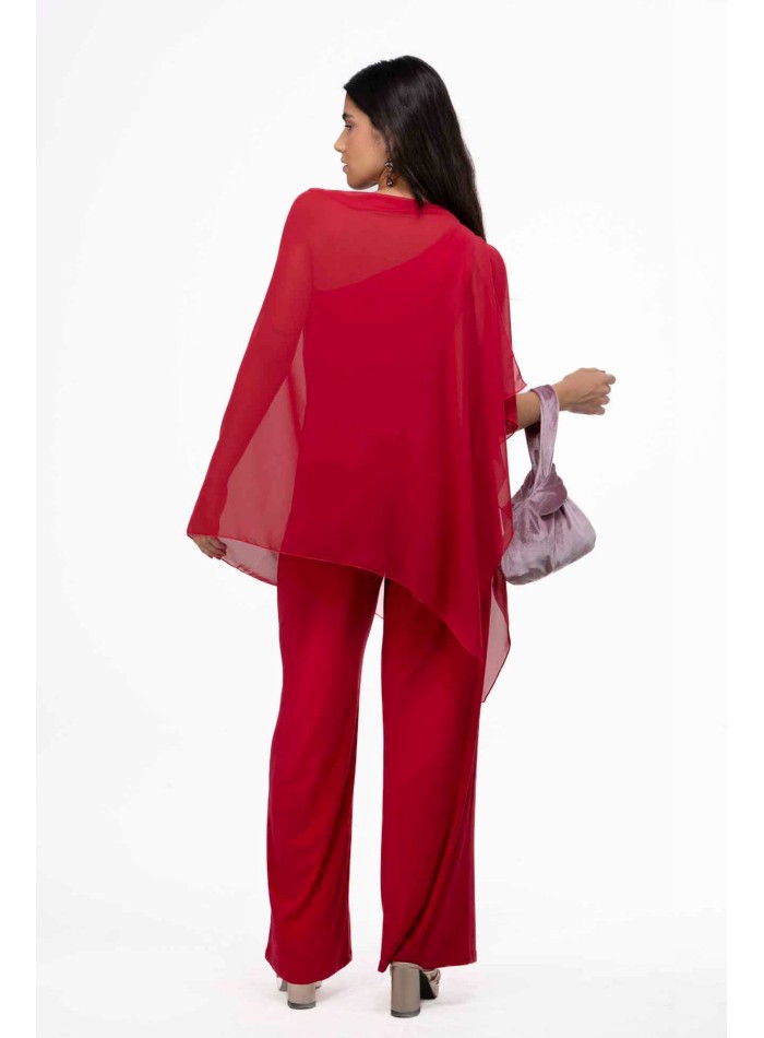 Red guest jumpsuit | INVITADISIMA