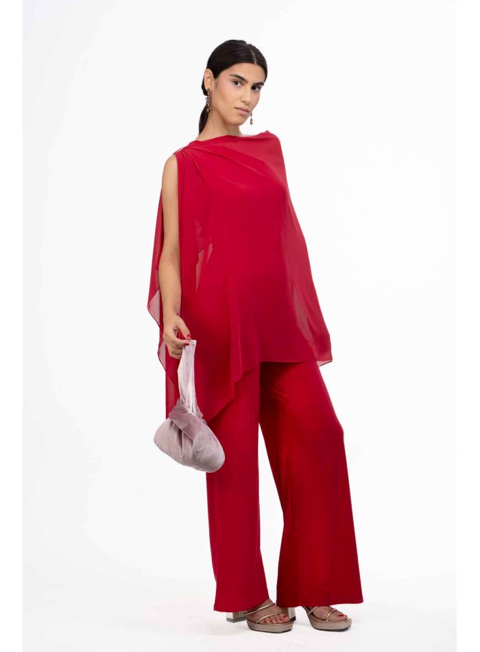 Red guest jumpsuit | INVITADISIMA