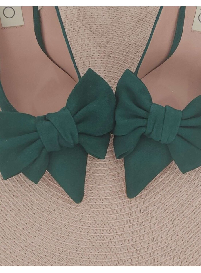 Loose lace-up pumps with heels| INVITADISIMA