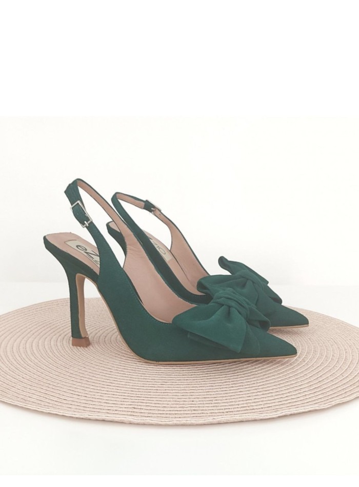 Loose lace-up pumps with heels| INVITADISIMA